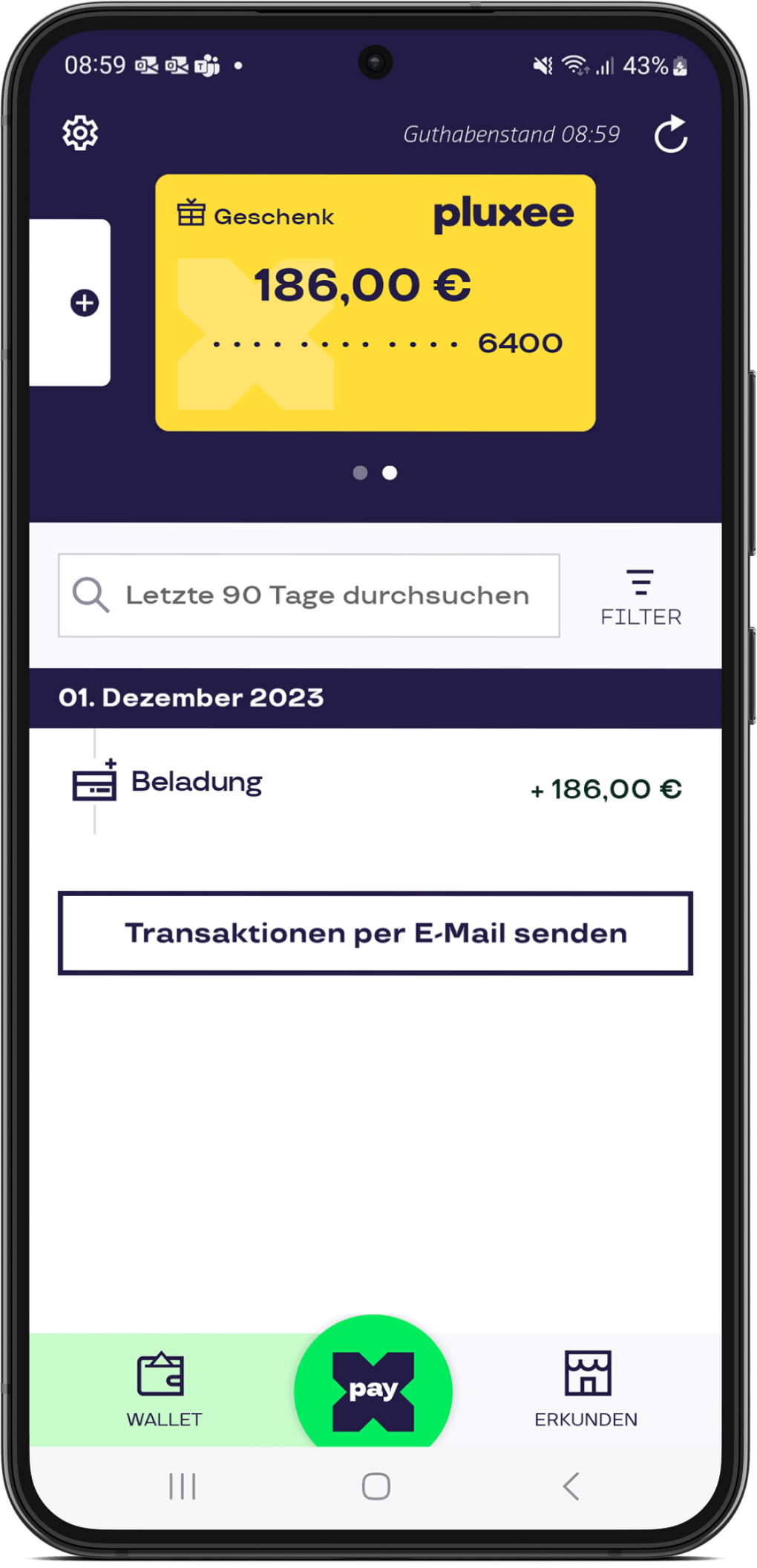 Pluxee Gutschein-Webshop Österreich